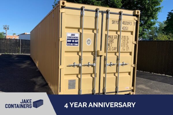 5 Year Anniversary | Jake Containers | NJ Shipping Containers