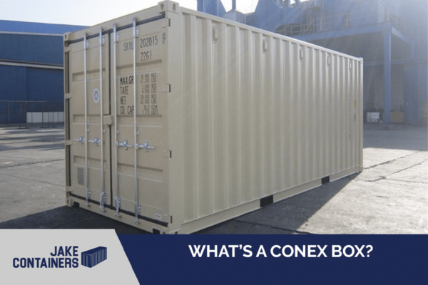 What is a Conex Box? | Jake Containers | NJ Storage Containers
